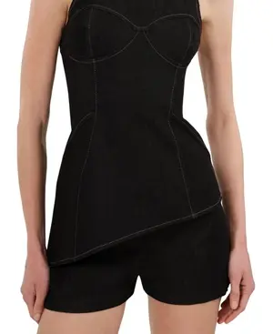 NOCTURNE Mini Denim Shorts