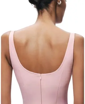 NOCTURNE Boned Detail Bodysuit