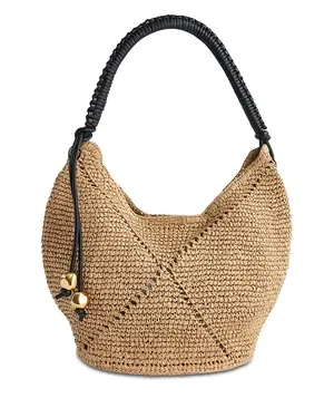 Madewell The Camren Straw Bag - Natural Multi