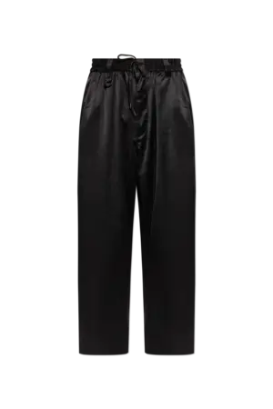 Y3 Wide-leg Trousers - Black