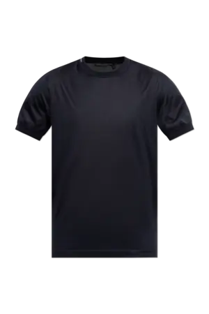 Dolce & Gabbana Silk T-shirt - Navy Blue