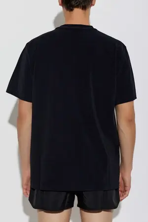 Balmain T-shirt With Embroidered Logo
