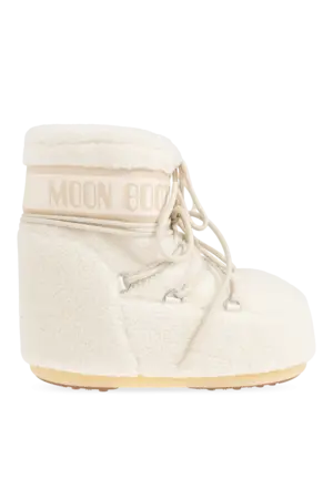 Moon Boot Snow Boots ‘mb Icon Low Fleece - Cream