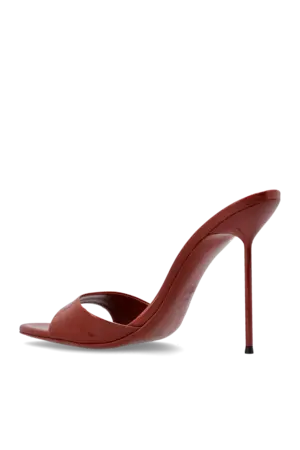 Paris Texas Lidia" Patent Leather Stiletto Heeled Mules