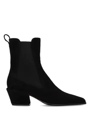 Paris Texas Bettina 50’ Heeled Ankle Boots - Black
