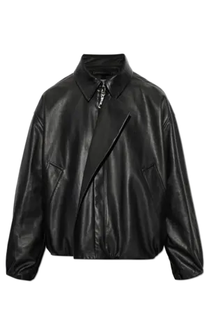 Loewe Leather Jacket - Black