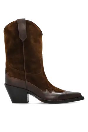 Paris Texas Dakota 60’ Heeled Ankle Boots - Brown