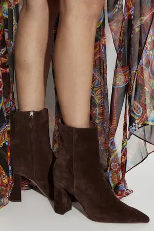 Paris Texas Anja’ Heeled Ankle Boots