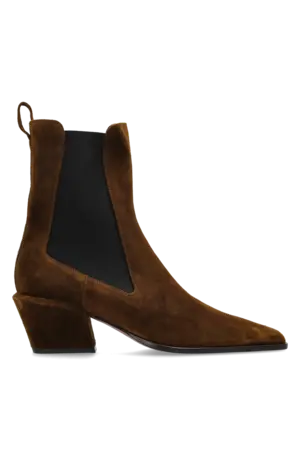 Paris Texas Bettina 50’ Heeled Ankle Boots - Brown