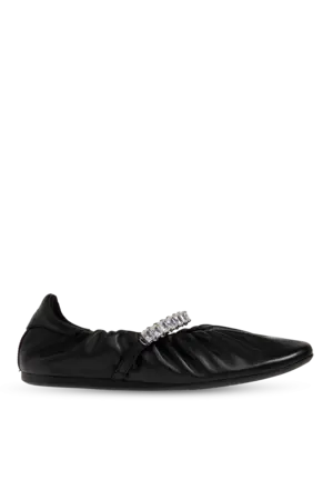 JIMMY CHOO Jade’ Ballet Flats - Black