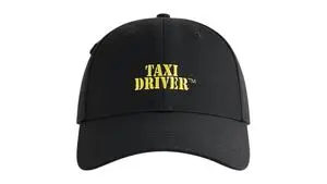 Kith X Taxi Driver Washed Twill Classic Cap - Black