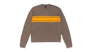 StÜssy Lightweight Striped Sweater - Brown