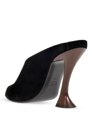 LANVIN Suede Heeled Mules