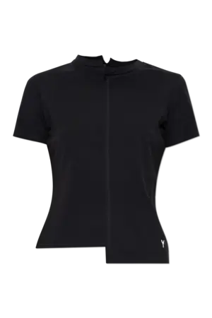 Y3 Asymmetrical Cut T-shirt