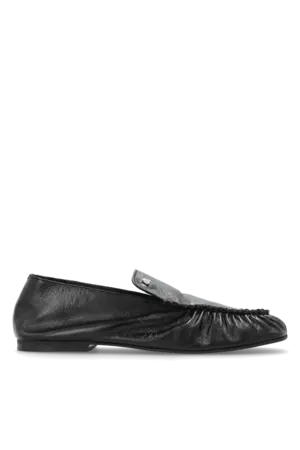 ALOHAS Gabe" Leather Loafers - Black