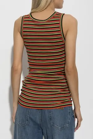 Dolce & Gabbana Striped Pattern Top