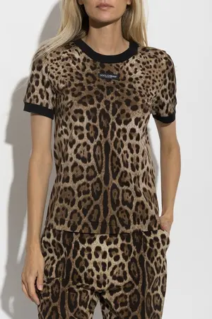 Dolce & Gabbana Leopard Print T-shirt