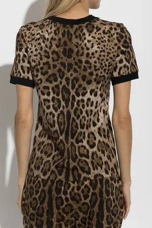 Dolce & Gabbana Leopard Print T-shirt