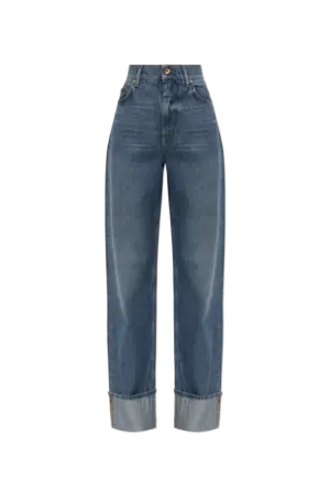 Dolce & Gabbana Jeans With Rolled-up Cuffs - Blue