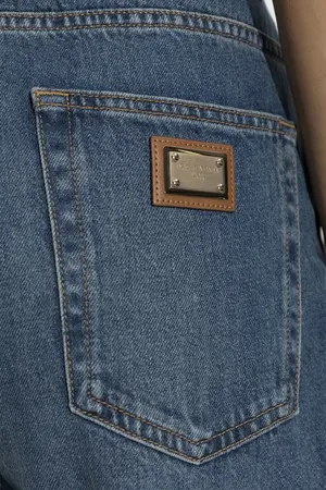 Dolce & Gabbana Jeans With Rolled-up Cuffs