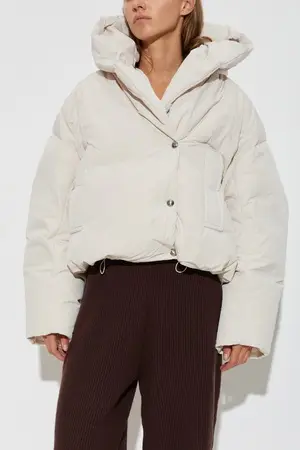 Sportmax Oversized Down Jacket With Hood