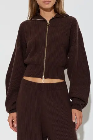 Sportmax Balco" Wool Cardigan - Brown