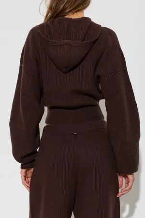 Sportmax Balco" Wool Cardigan - Brown