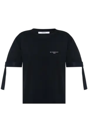 Givenchy Top With Cuffed Sleeves - Navy Blue