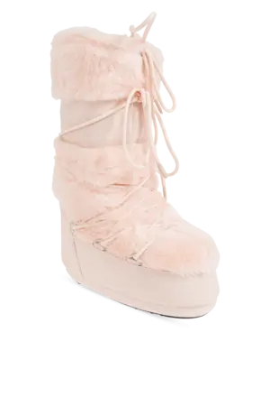 Moon Boot Mb Icon Faux Fur’ Snow Boots