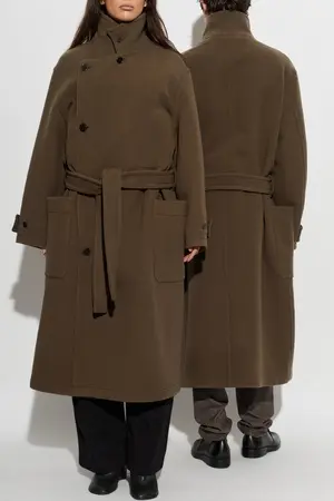LEMAIRE Wool Coat With Belt