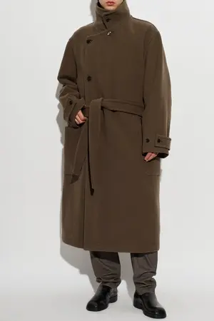 LEMAIRE Wool Coat With Belt
