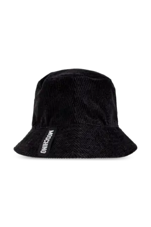 Moschino Reversible Bucket Hat - Black