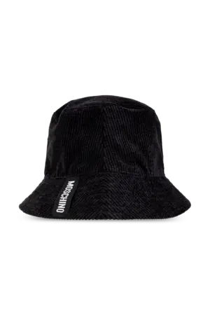 Moschino Reversible Bucket Hat - Black