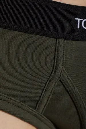 TOM FORD 2-pack Of Cotton Briefs With Logo