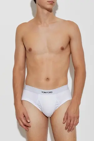 TOM FORD Two-pack Of Cotton Briefs With Logo
