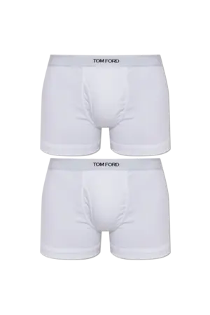 TOM FORD 2-pack Cotton Boxers With Logo