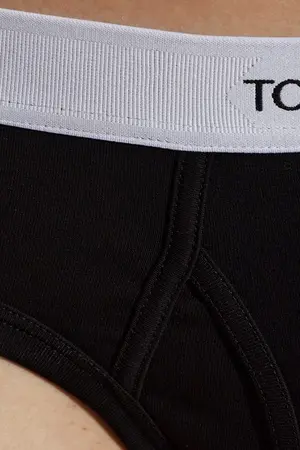 TOM FORD 2-pack Of Cotton Briefs With Logo