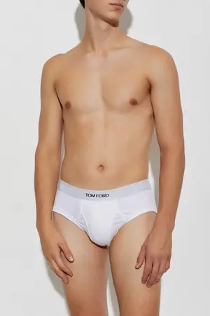 TOM FORD Two-pack Of Cotton Briefs With Logo