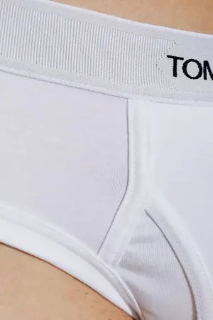 TOM FORD Two-pack Of Cotton Briefs With Logo
