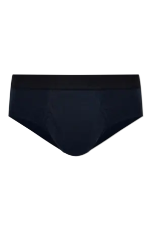 TOM FORD Cotton Briefs With Logo - Navy Blue