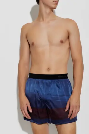 TOM FORD Cotton Boxers With Logo