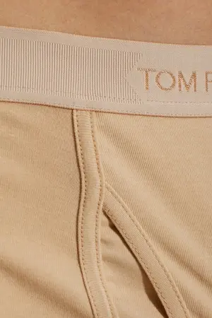 TOM FORD Cotton Boxers With Logo