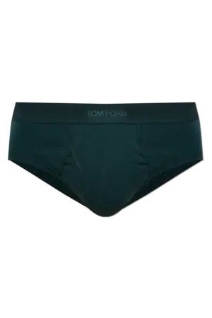 TOM FORD Cotton Briefs With Logo