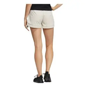 Adidas Logo Elastic Waist Athletic Shorts