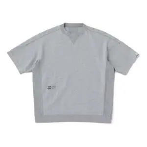 NEW BALANCE 1000 Short Sleeve T-shirt Oversized Fit Asia Sizing - Heather Grey