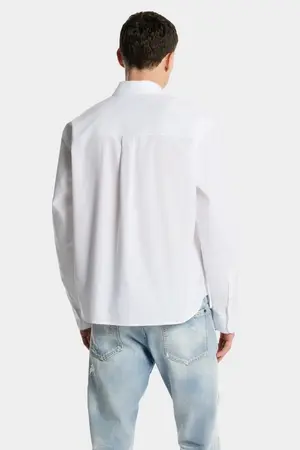 Dsquared2 Skiers Embroidered Boxy Shirt