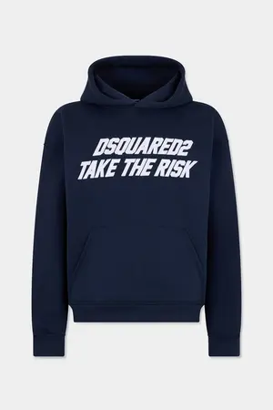 Dsquared2 Take The Risk Relax Fit Hoodie