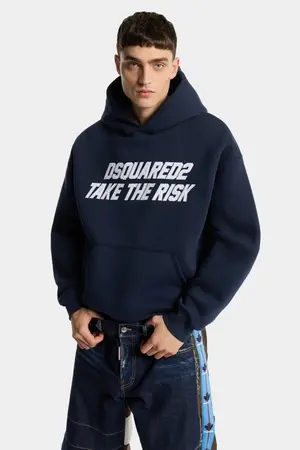 Dsquared2 Take The Risk Relax Fit Hoodie