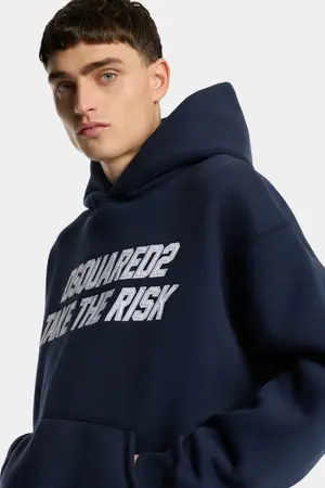 Dsquared2 Take The Risk Relax Fit Hoodie