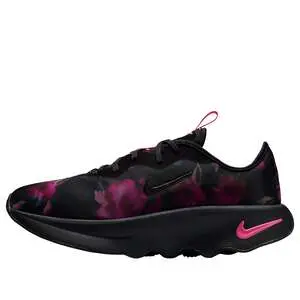Nike Motiva 2 Se "floral Print" Sneakers - Black/medium Ash/sea Coral